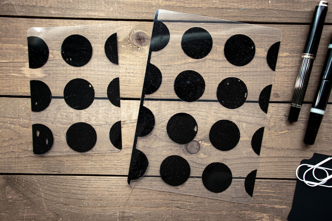 10 Mil Foiled Polka Dot - Pencil Writing Board - Glossy - Tn/notebook ...