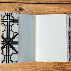 Laminated A5, B6, or A6 Notebook Bookcover for Use in a Traveler's ...