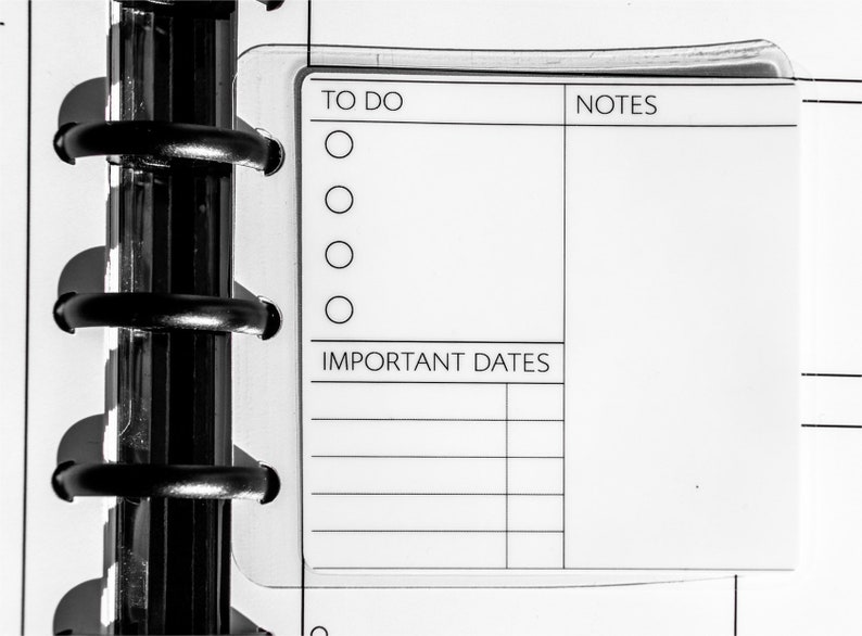 Happy Planner / Disc Planner - Mini Dashboards - Weekly, Daily, Lined ...
