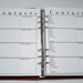 Contacts / Address Book Insert for Filofax, Kikki K, Pellostudio - A5 ...