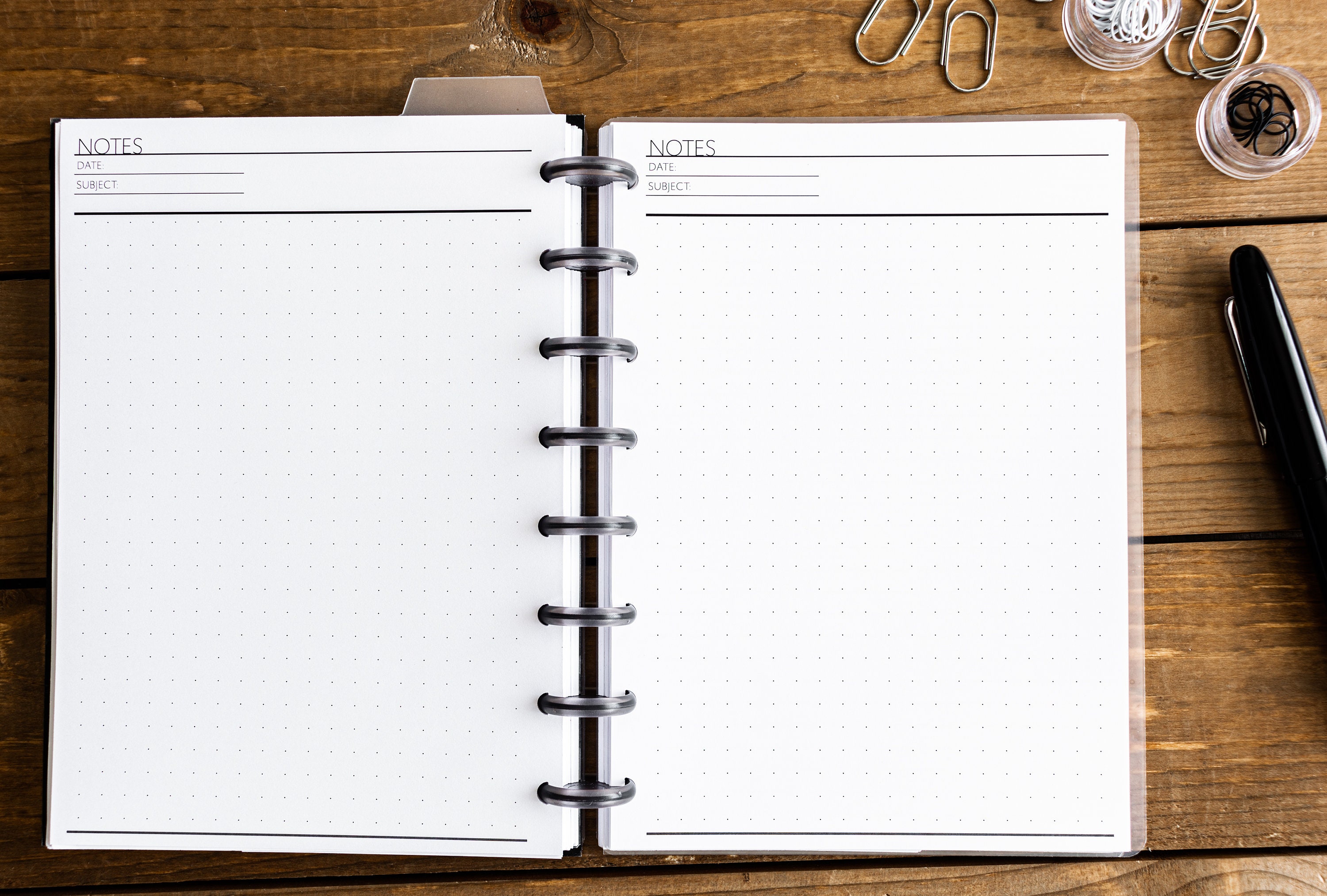 Notes Inserts Printed B5 A5 A6 B6 and Personal Ring and | Etsy