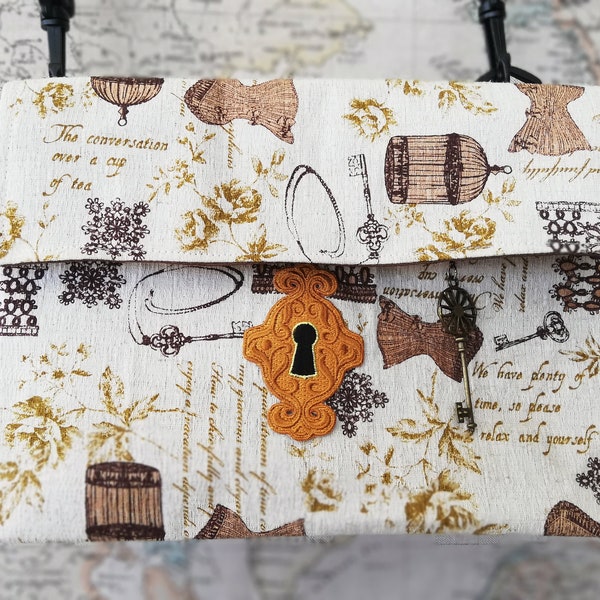 Bag With Lock and Key - Etsy