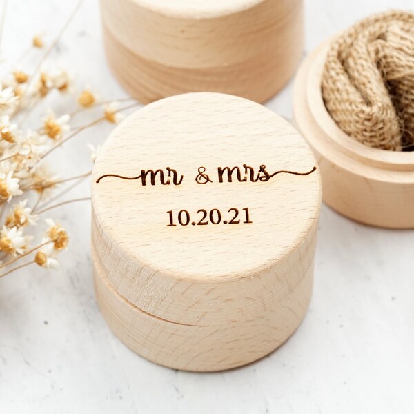 Personalized Ring Box - Etsy