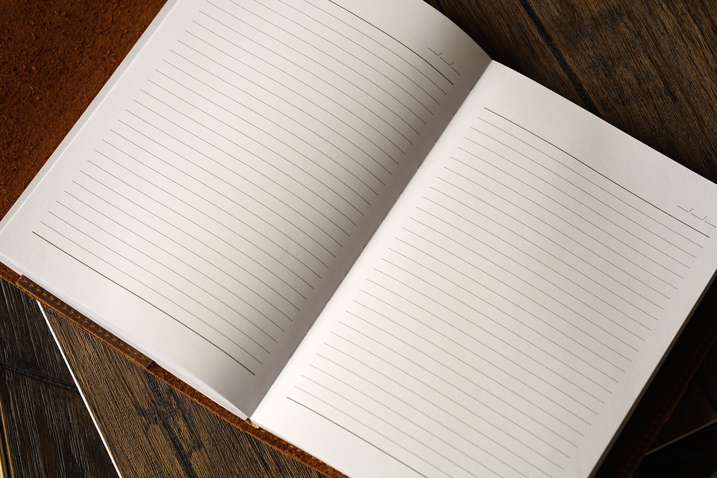 Engraved Leather Journal Book, Gift for Dad, for Her, Full Grain ...