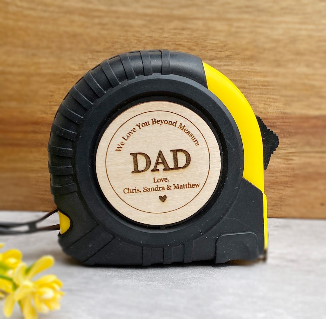 Custom Tape Measures, Engraved Measuring Tape, Birthday Gifts ...