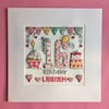 Happy 60th Birthday Cross Stitch Card Kit - Etsy UK
