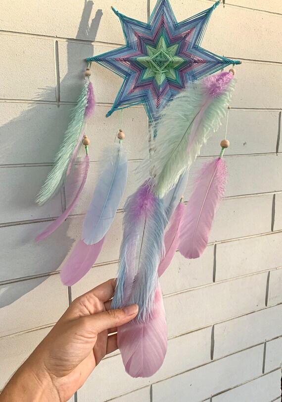 Mandala God's Eye ojo De Dios With Purple Colorful - Etsy