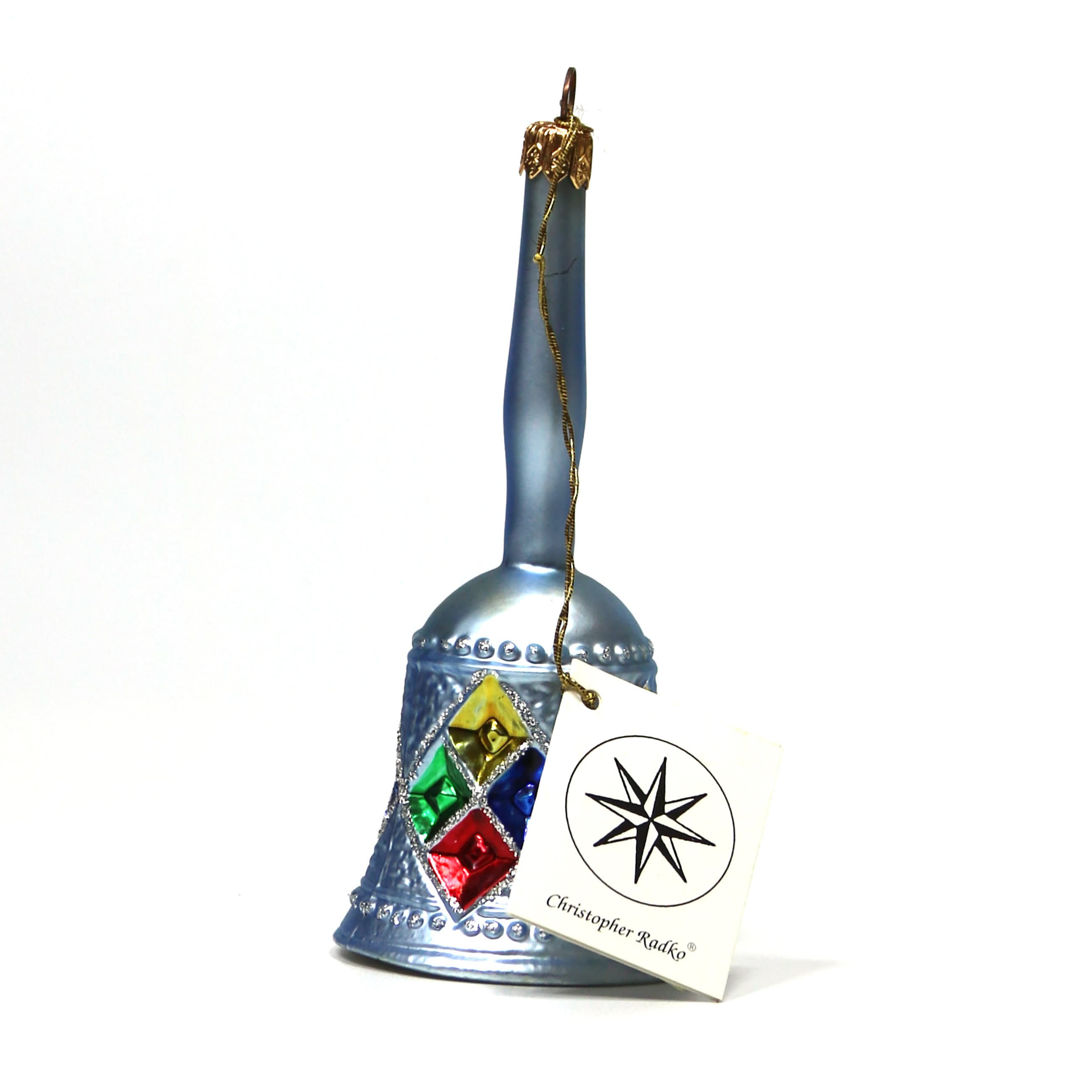 Christopher Radko Bell Helmut's Christmas Ornament Vintage Retired 95 ...