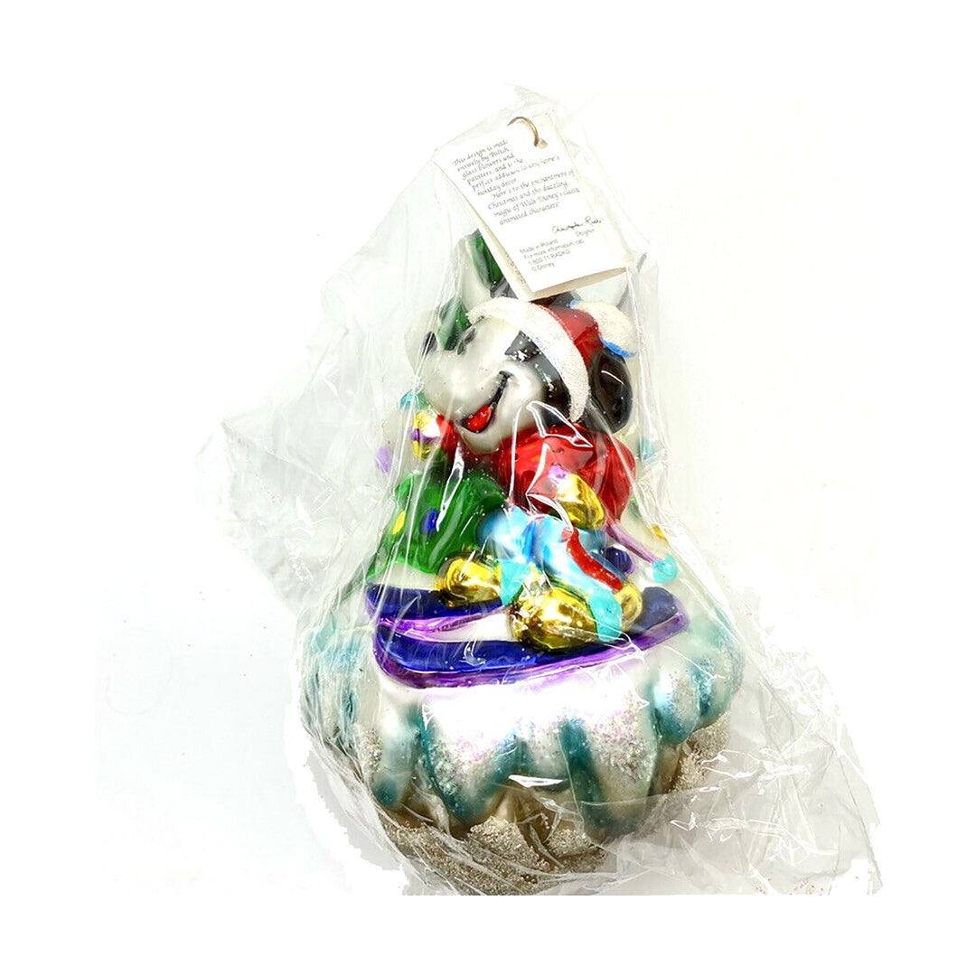 Christopher Radko Disney Downhill Mickey Mouse Skiing 97-DIS-49 New ...