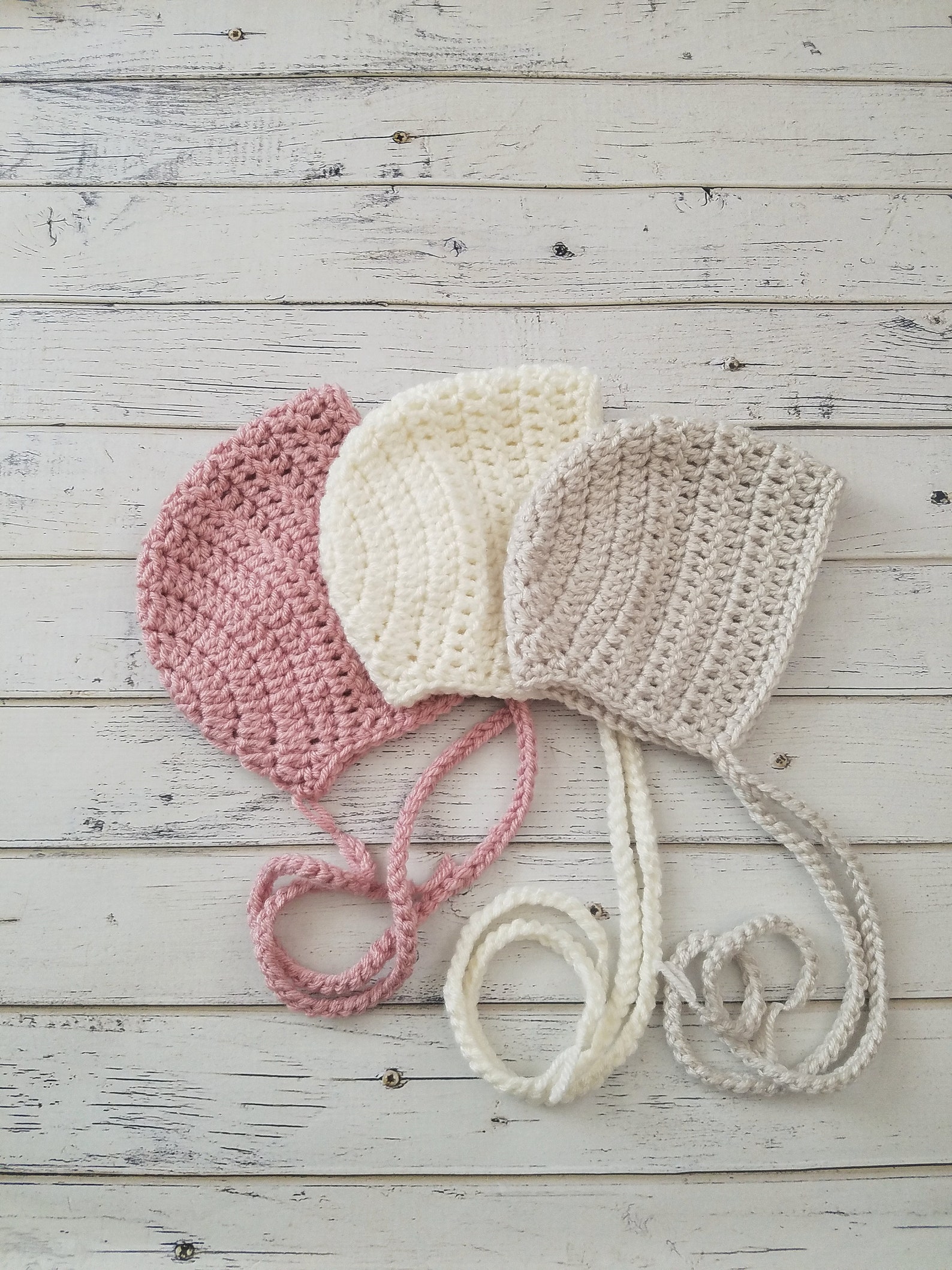 Crochet Baby Bonnet Newborn Bonnet Bonnets for Babies - Etsy