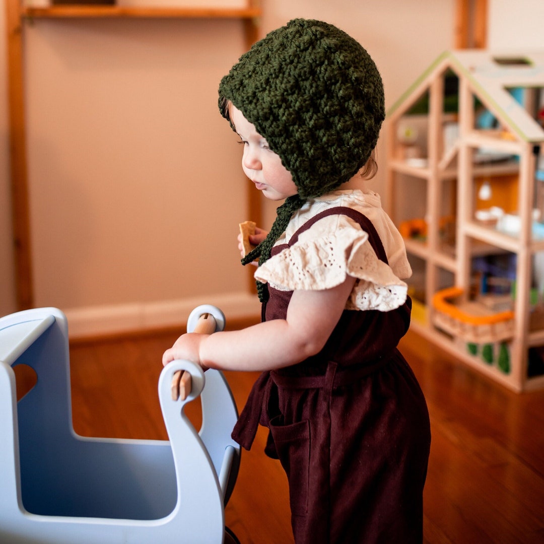 Baby Bonnet, Baby Bonnets, Knit Baby Bonnet, Newborn Bonnet, Baby ...