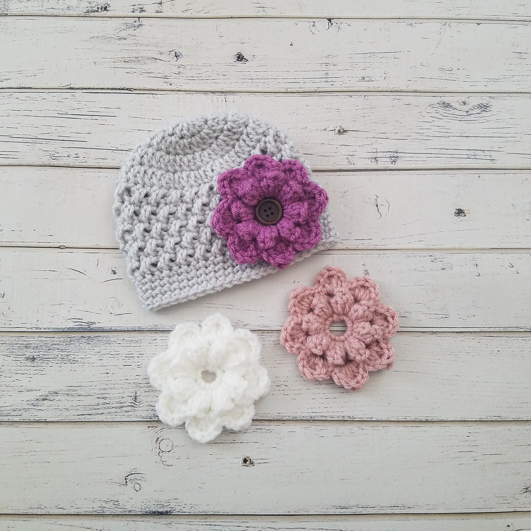 Interchangeable Flower Hat, Switch Flowers Hat, Changeable Flowers ...