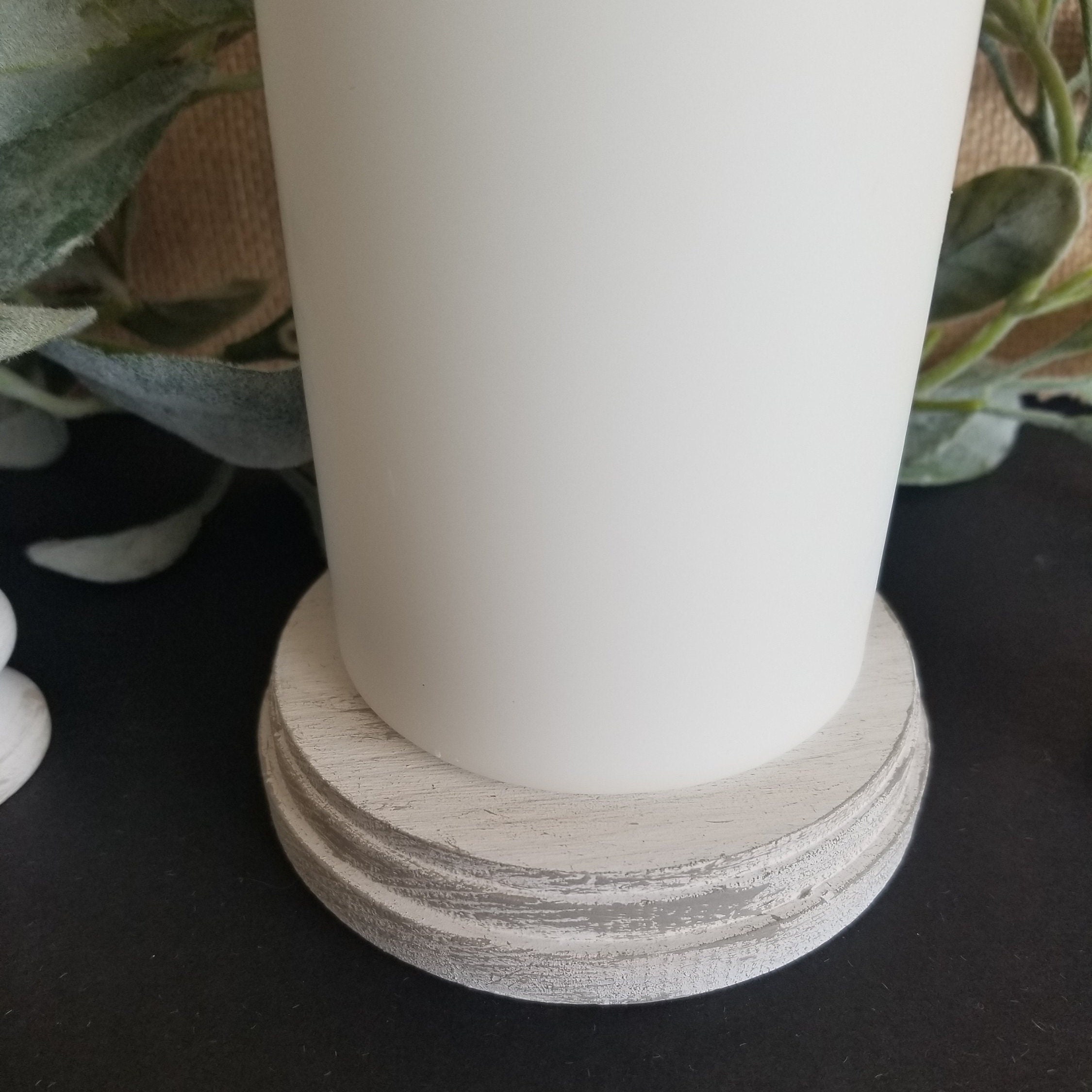 Distressed Wood White Unity Set for Wedding White Unity Set - Etsy