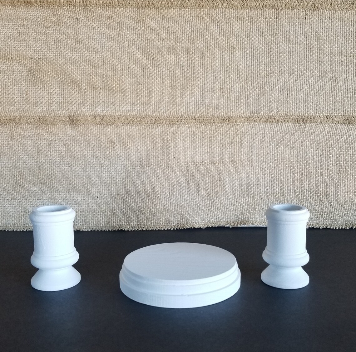 Distressed Wood White Unity Set for Wedding White Unity Set - Etsy