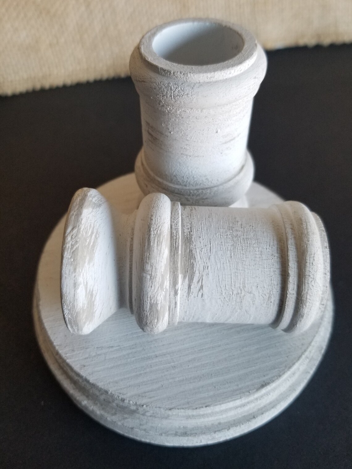 Distressed Wood White Unity Set for Wedding White Unity Set - Etsy