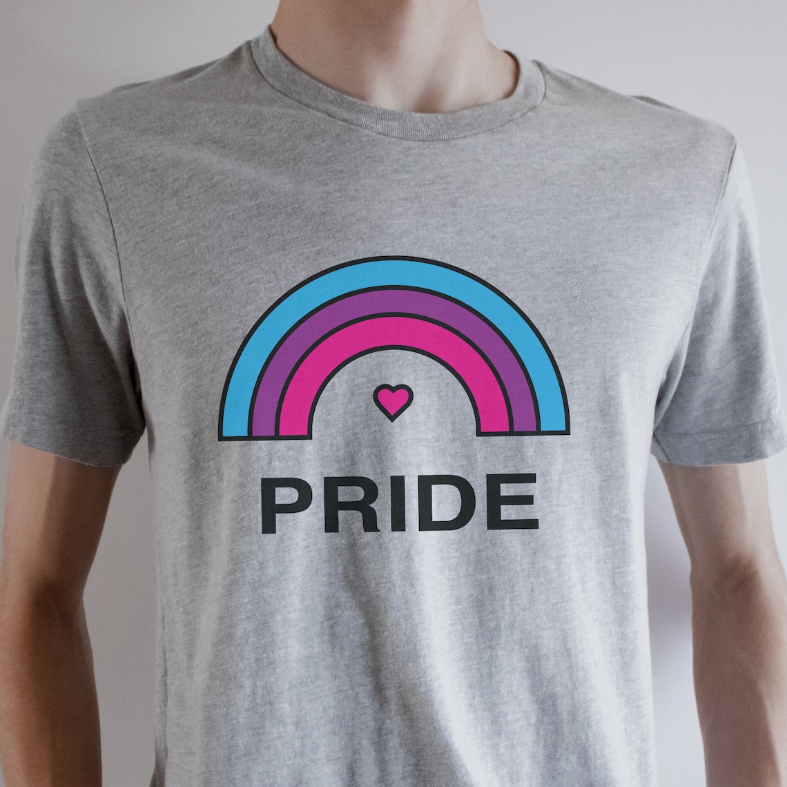 Bi Pride Flag Rainbow Shirt for Pride Month Bisexual Pride | Etsy