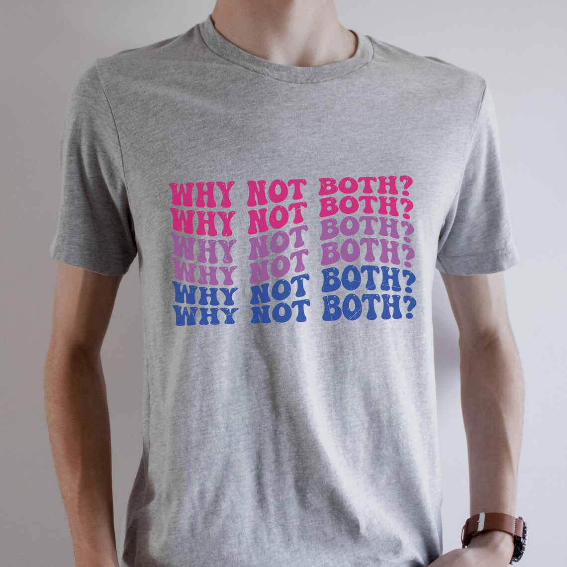 Bi Pride Shirt Subtle Bisexual Pride Shirt Discreet Queer - Etsy