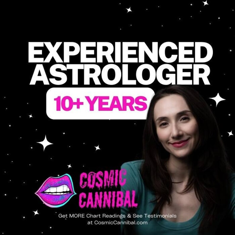 Critical Degree Astrology Birth Chart Reading, In-depth Natal Chart ...