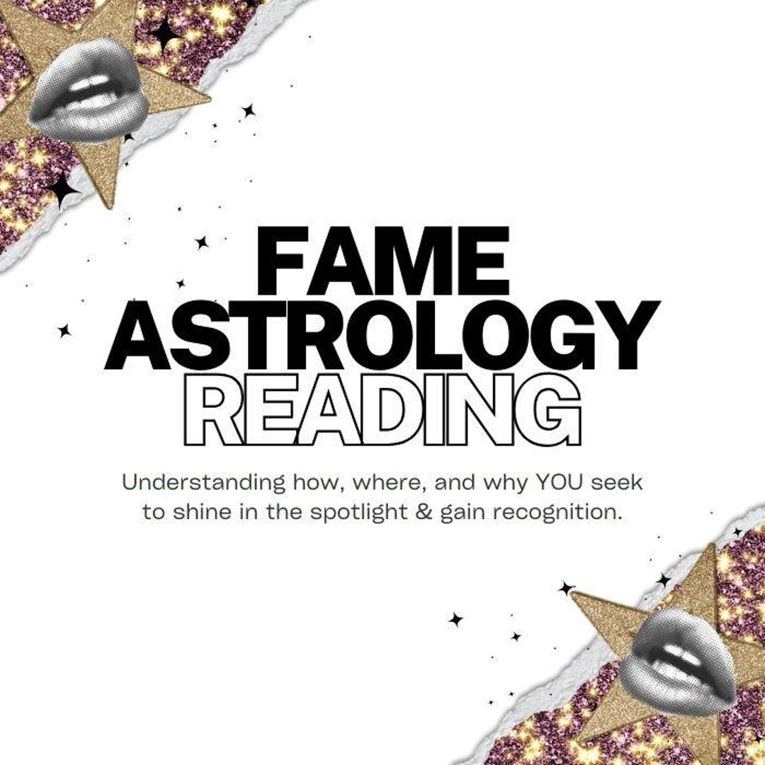 Fame Astrology Birth Chart Reading - How Can You Achieve Fame and ...