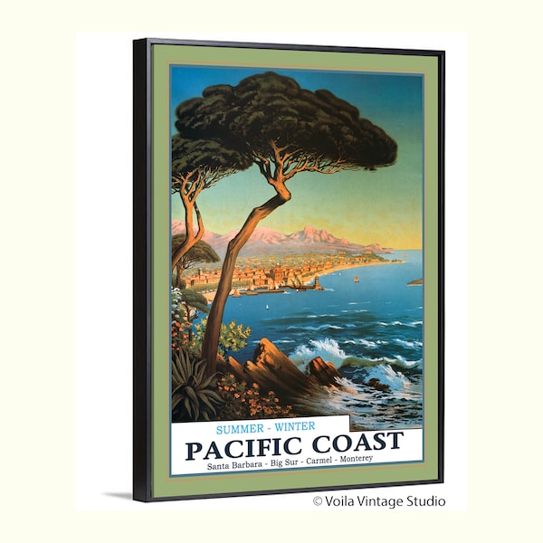 Vintage Travel Ad - Etsy