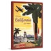 California Mission Retro Travel Poster, Boho Decor Vintage Advertising ...