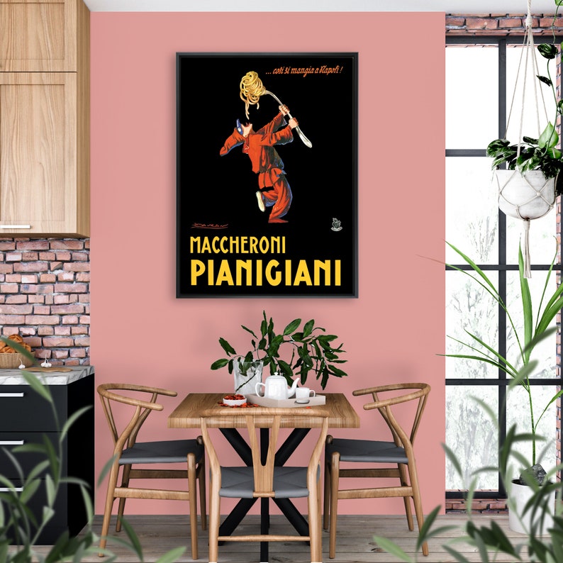 Italian Pasta Maccheroni Pianigiani Art Deco, Boho Bohemian Style ...