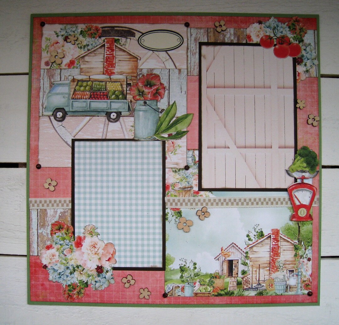Country Fair Layout - Suitable for Framing - Vintage - Mintay - Etsy