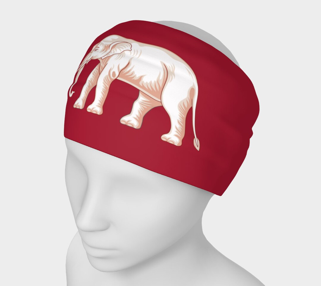 The White Elephant Flag" Thai National Flag From 1855 to 1916 Headband ...
