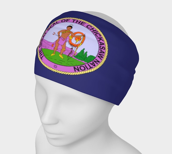 Chickasaw Nation Flagge Stirnband Great Seal Indianer Indianer - Etsy.de