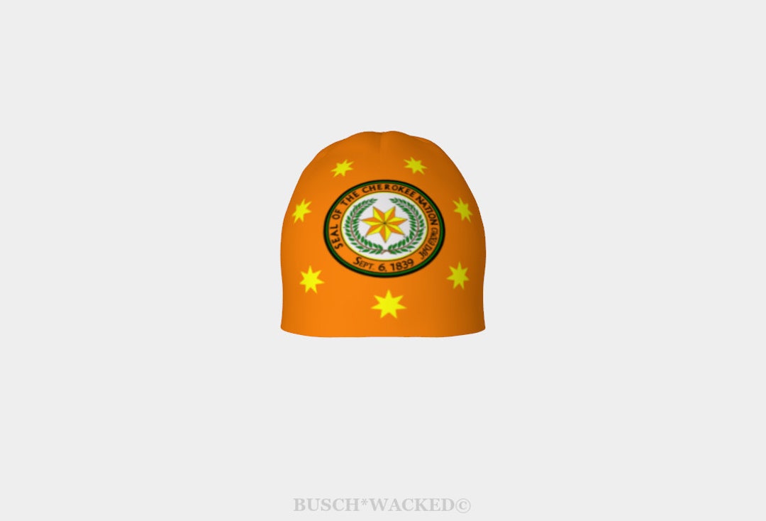 Flag of the Cherokee Nation Beanie Unisex Men Women Christmas Gift Baby ...