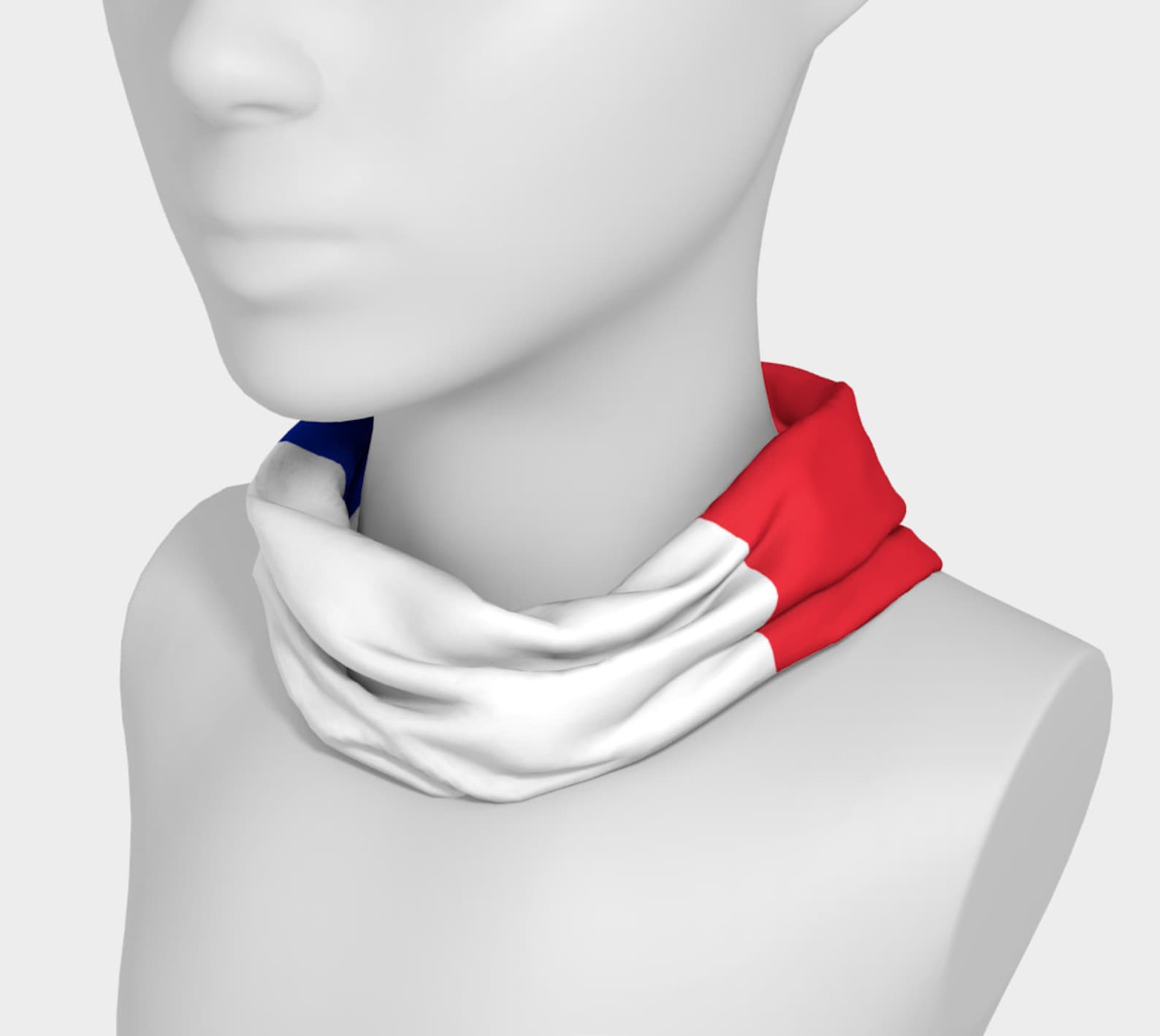 Flag of France Headband Bandanna Neck Scarf Yoga Headband - Etsy