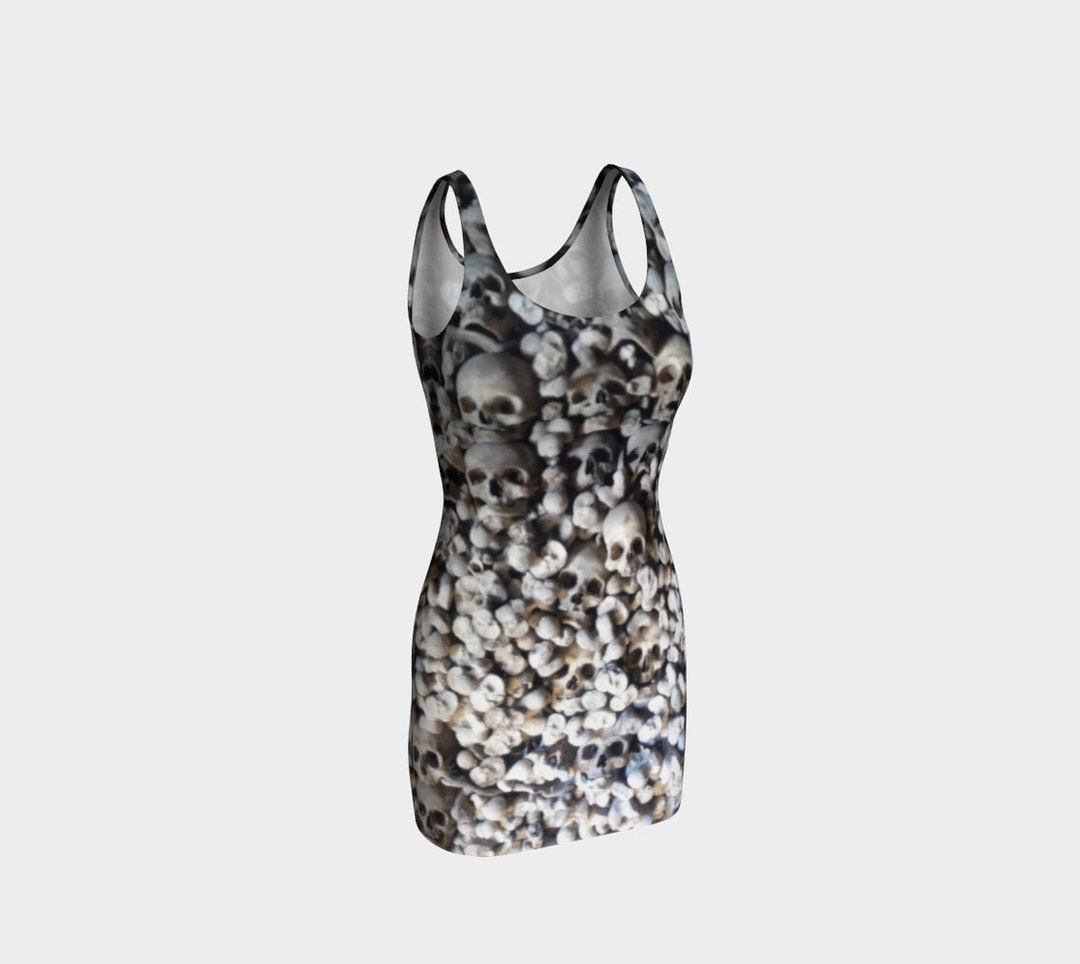 Creepy Halloween Dress of Real Catacombs in Holy Spain, Its a Fitted ...