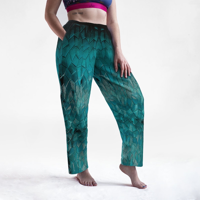 Mens Dragon Scale Pants - Etsy