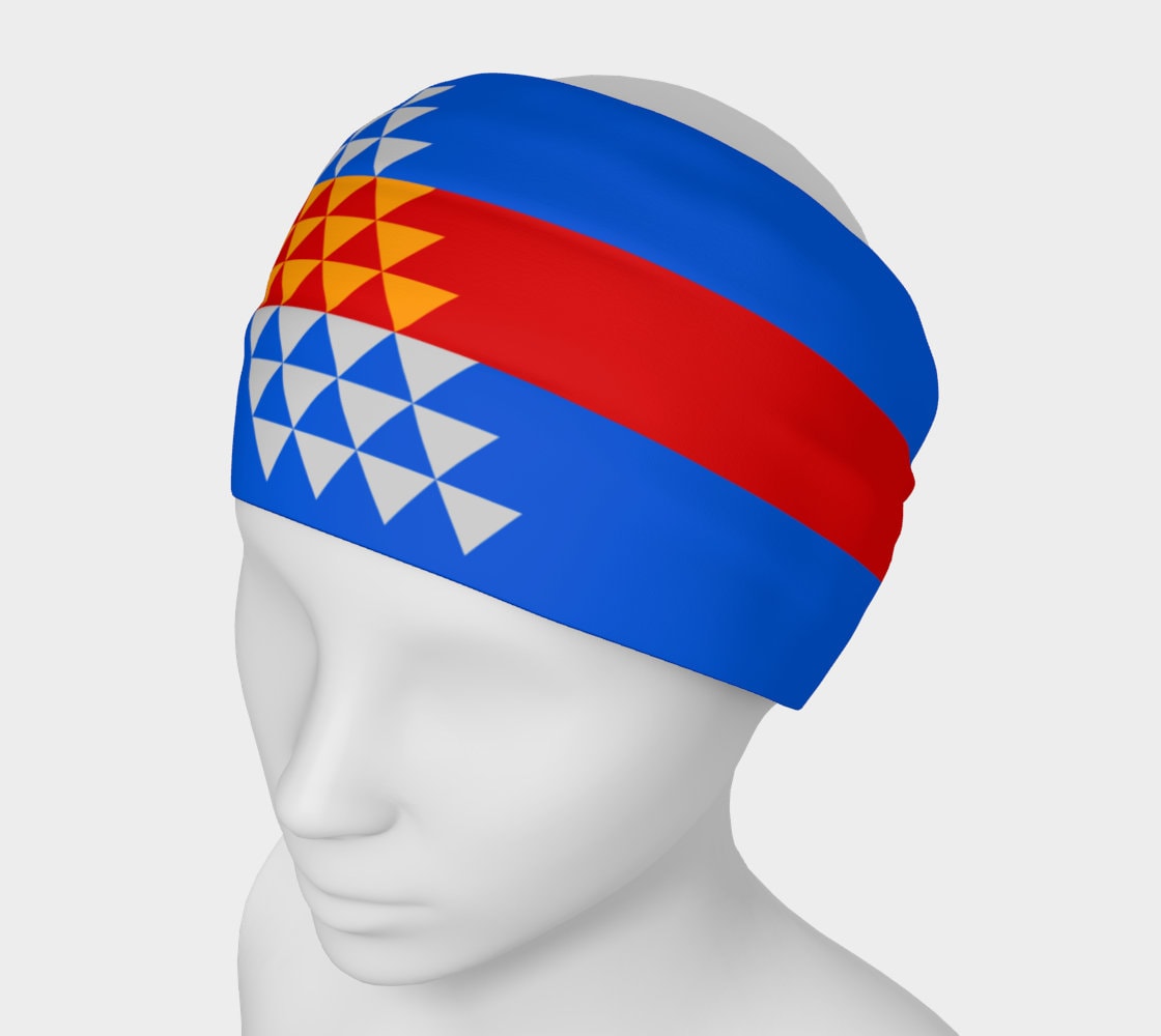 Flag of the Robinson Rancheria of Pomo Indians of California Headband ...