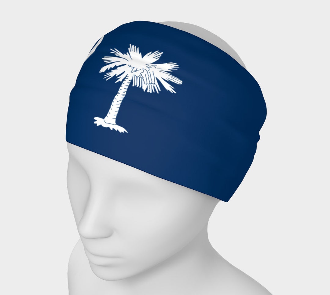 Flag of South Carolina Headband, Bandana, Neck Scarf, Yoga Headband ...