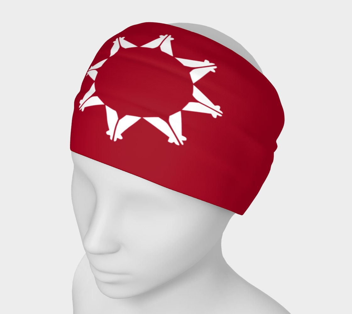 Flag of the Pine Ridge Indian Reservation of South Dakota Headband ...