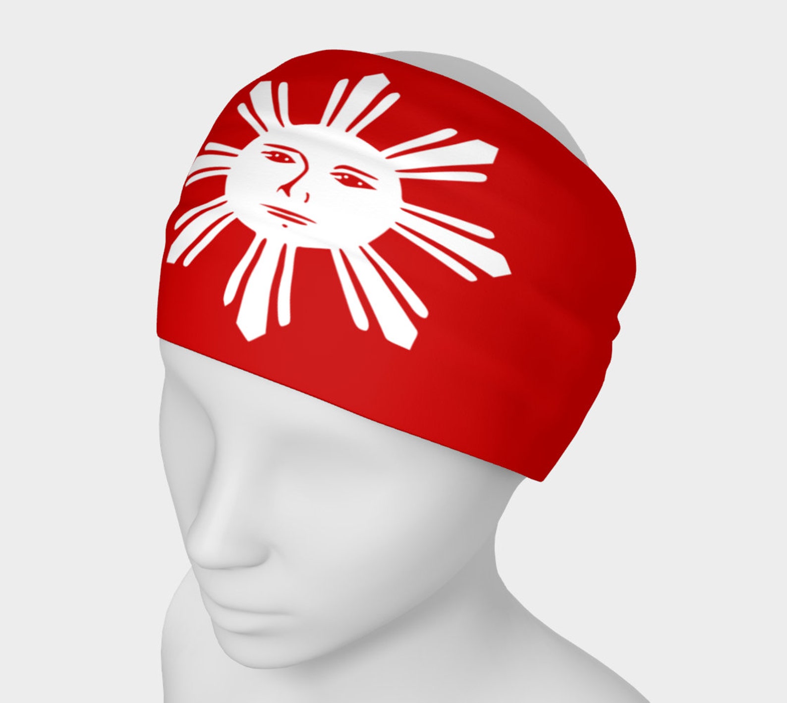Flag of the Tagalog People Headband, Bandanna, Neck Scarf, Yoga ...