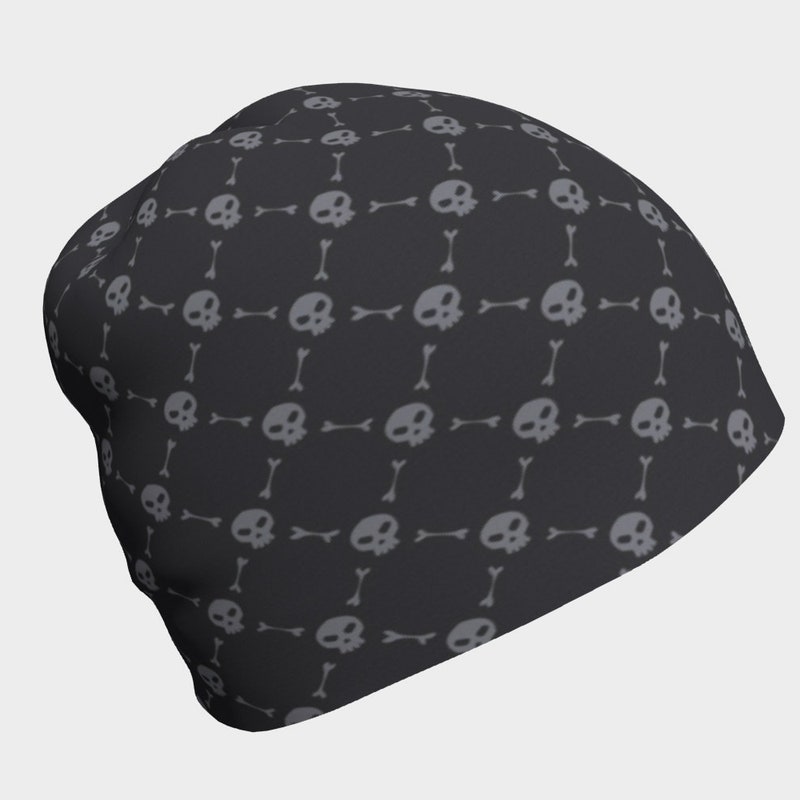 Skull Beanie - Etsy