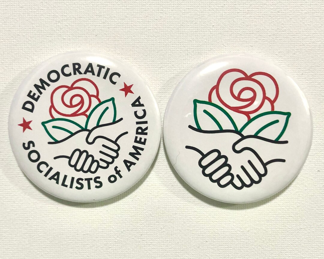 Democratic Socialists of America (DSA) Buttons - Etsy