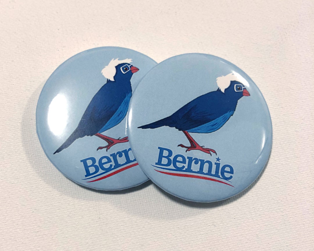 Birdie Sanders Buttons - Etsy