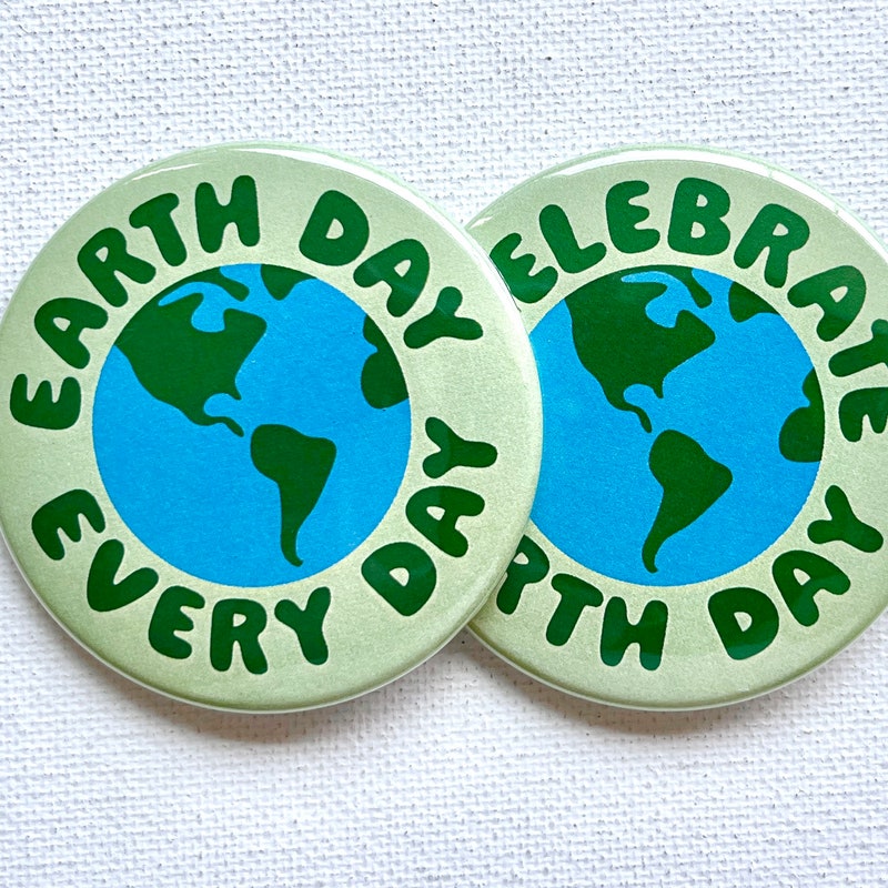 Earth Pins - Etsy
