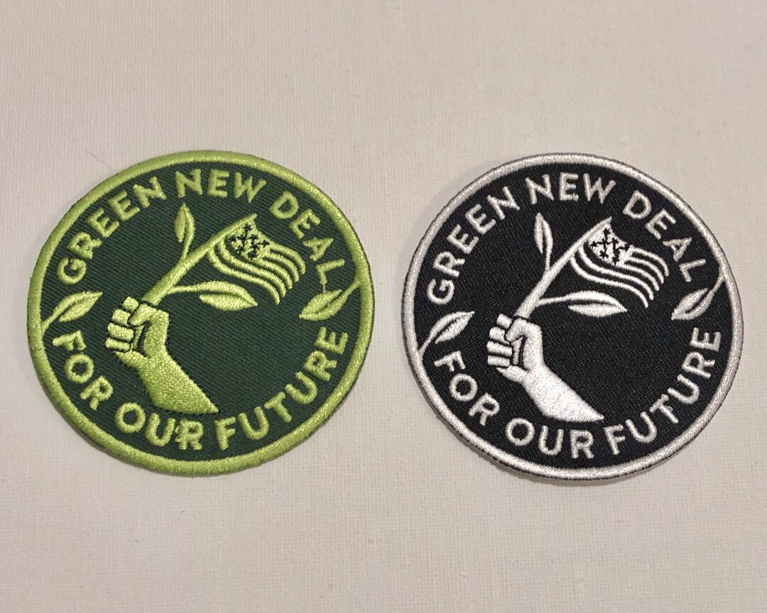 Green New Deal Patch - Etsy