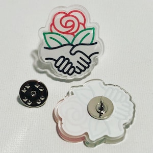Democratic Socialists of America (DSA) Buttons - Etsy