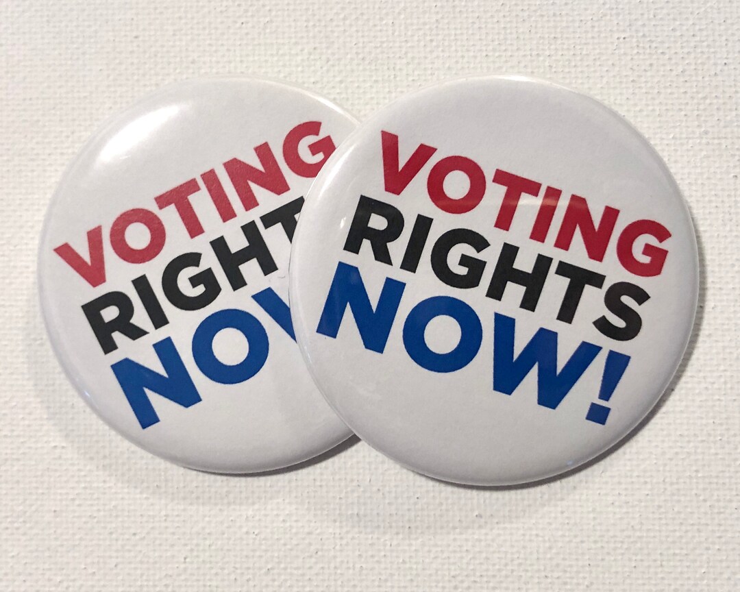 Voting Rights Now Buttons - Etsy