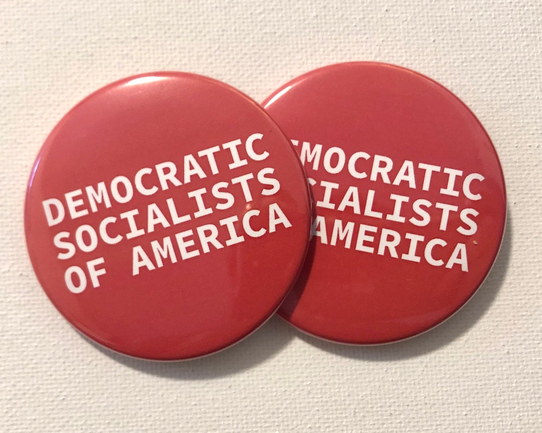 Democratic Socialists of America DSA Buttons - Etsy
