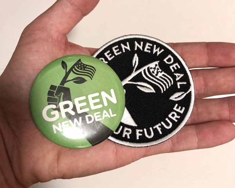 Green New Deal Patch - Etsy