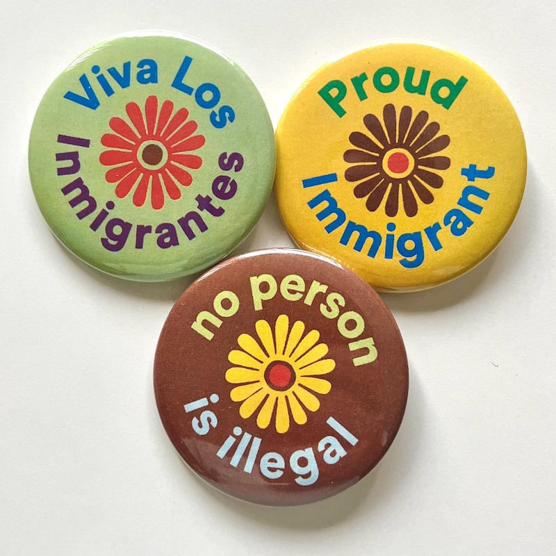 Immigration Buttons - Etsy