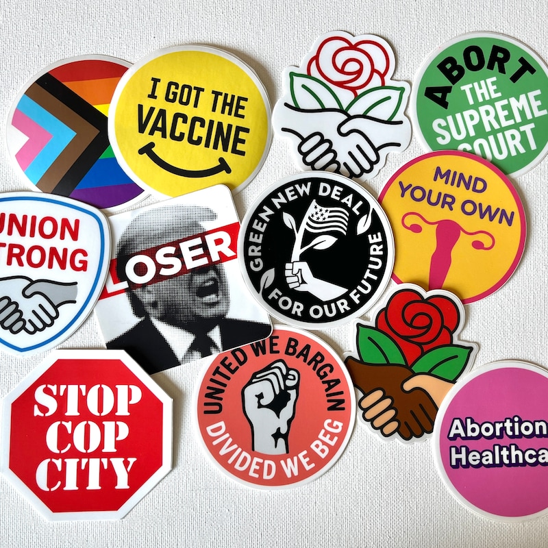 Leftist Sticker - Etsy