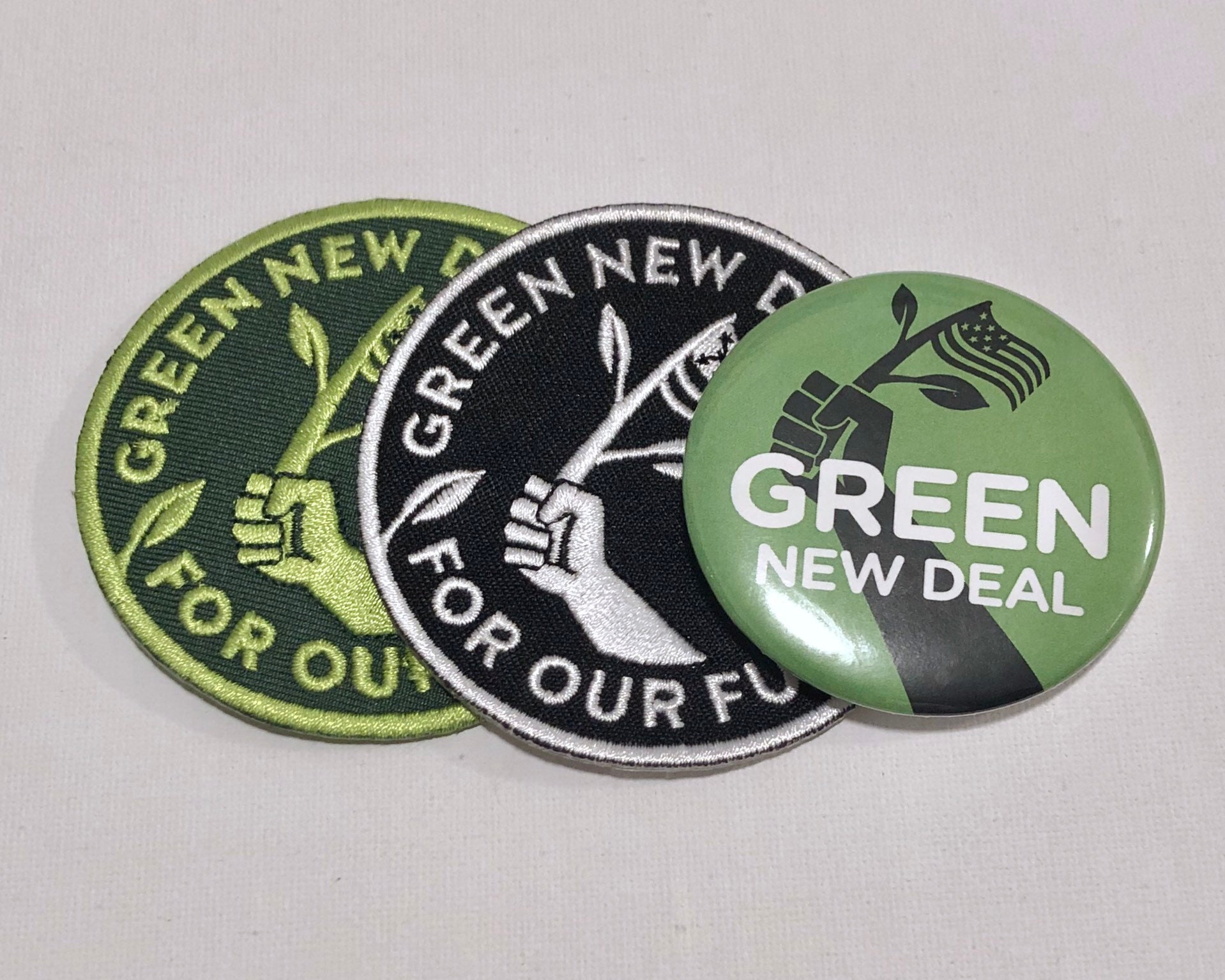 Green New Deal Patch | Etsy
