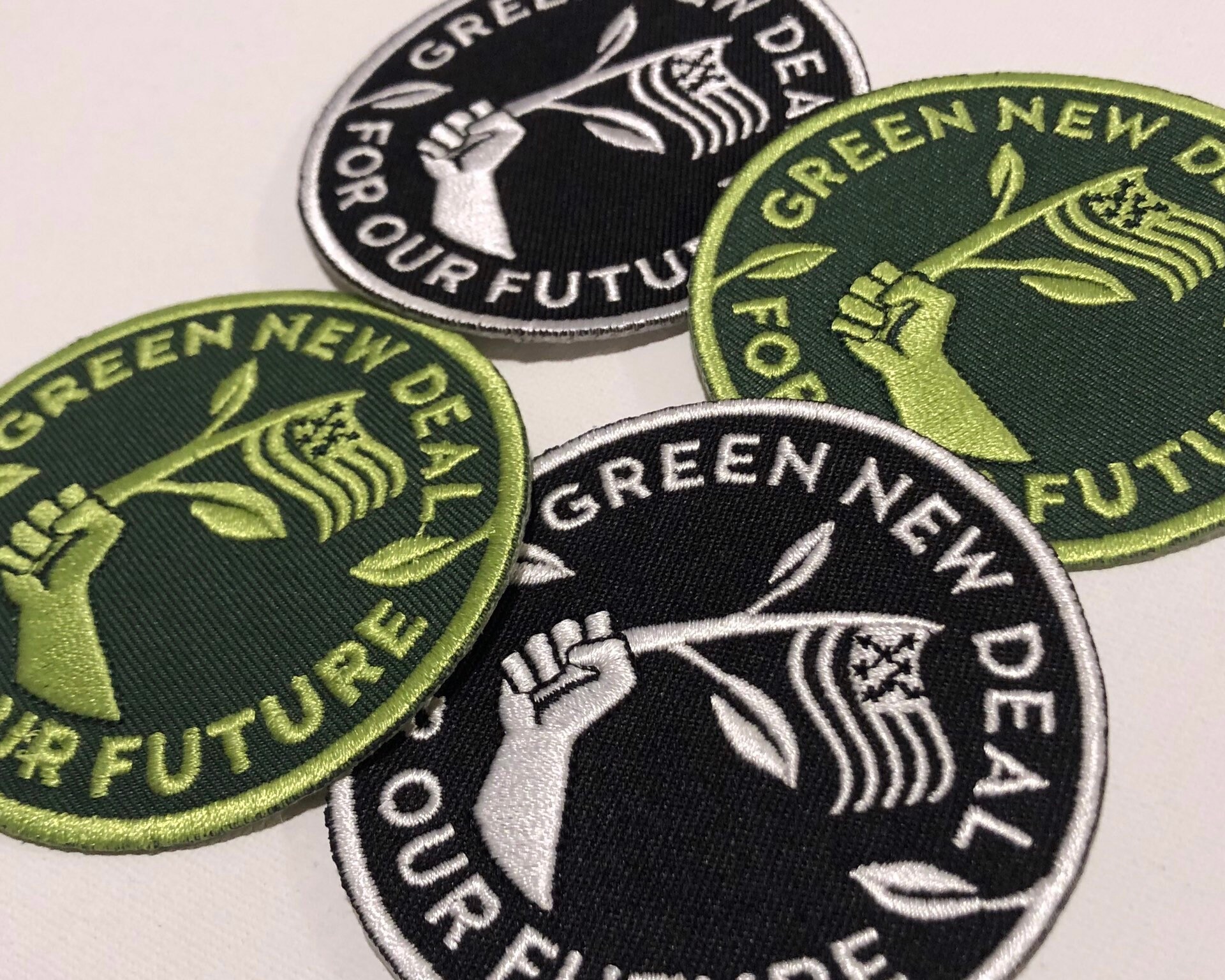 Green New Deal Patch | Etsy